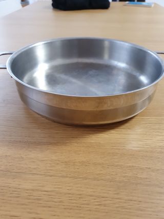 Padella in acciaio inox cm 24