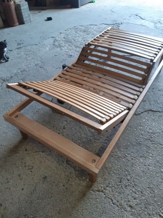 Rete da letto in legno motorizzata