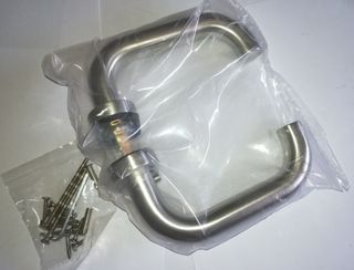 Maniglia per porta MIAMI a molla in acciaio inox