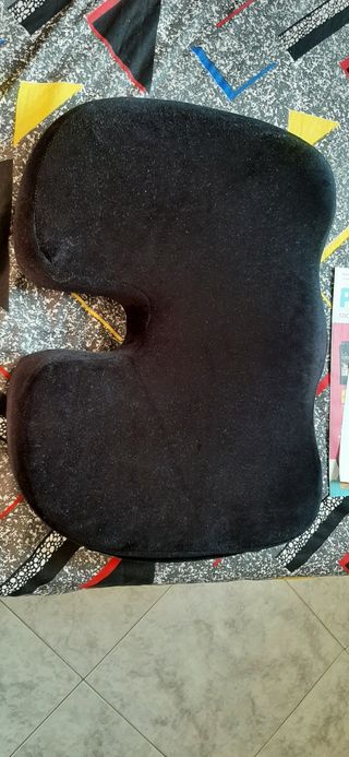 Cuscino ortopedico  per sedia in memory foam e gel