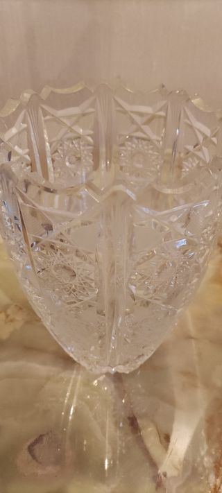 Vaso cristallo di Bohemia