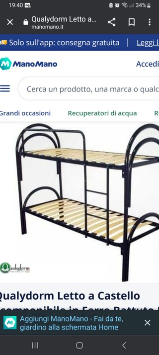 letto a castello nuovo