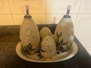 Set olio sale pepe aceto