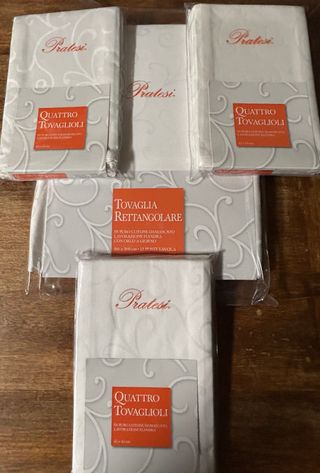 TOVAGLIA COTONE PRATESI 12 POSTI