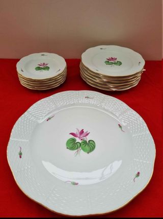Herend servizio dolce 12 pezzi