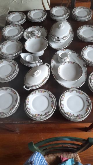 Servizio di piatti completo '900