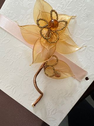 Fiore in vetro di Murano 