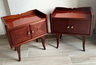 Due comodini artigianato italiano