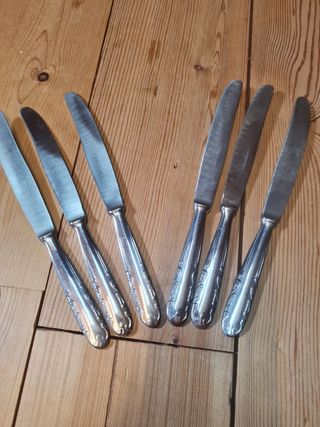 n.6 coltelli dolce vintage 