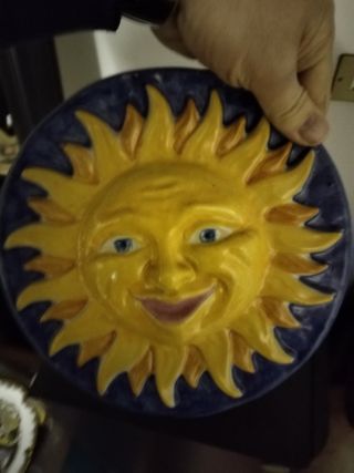 Piatto decorativo fatto in Sicilia