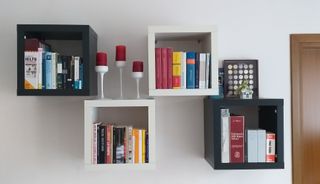 6 Cubi da arredamento in legno