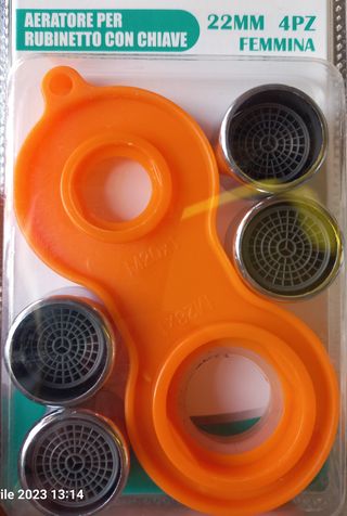 Rompigetto Aeratore Femmina per Lavabo Rubinetto