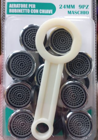 Rompigetto Aeratore Maschio per Lavabo Rubinetto