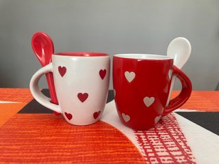 Tazzine da caffè con cucchiaino 