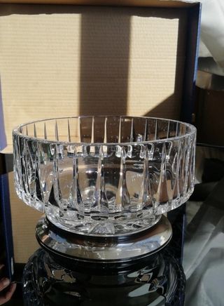 portacioccolatini argento e Boemia 