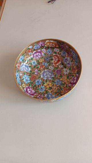 biscottiera decorata a mano