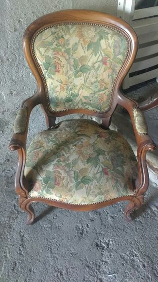 poltrona antica epoca 900 stile liberty 