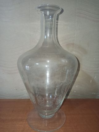 Decanter vino in vetro altezza cm 24