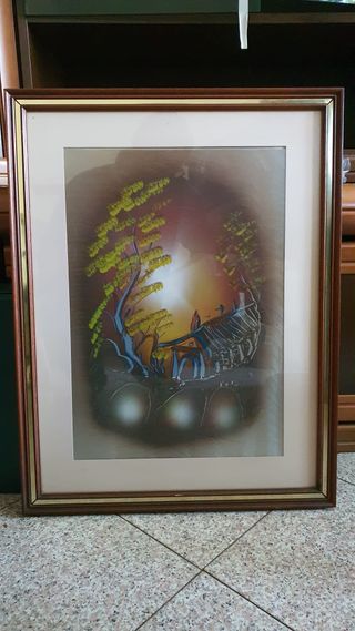 Quadro Casa stregata