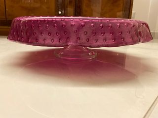 Alzata in vetro colorato HOME&TABLE