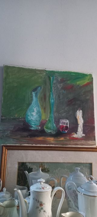 quadro dipinto a mano su tela euro 20