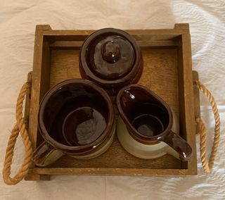 Tris tazza, zuccheriera latte vintage anni ‘80