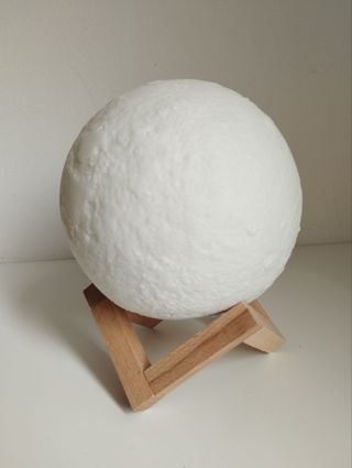 Lampada Luna 3D 3 colori