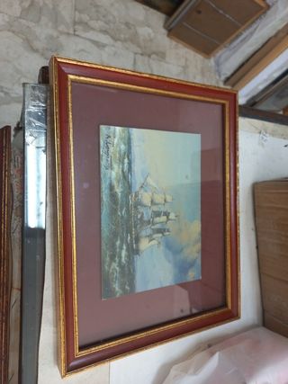 quadro dipinto a mano ad olio LONGANESI