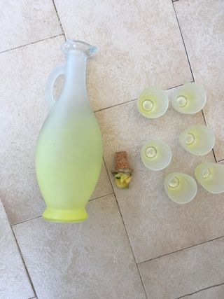 Bottiglia + bicchierini 