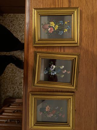 Quadri set 3 rame vintage 