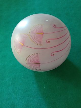 scatola tonda in alabastro 