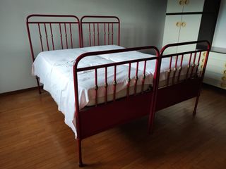 Letto In Ferro Battuto Antico