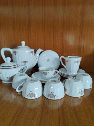 Servizio caffè in porcellana vintage -  Ginori