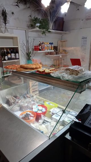 Banco frigo con vetrina espositiva