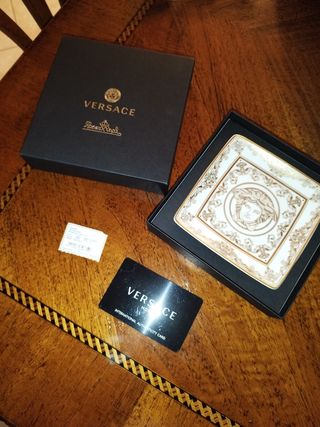 piattino da esposizione Versace 