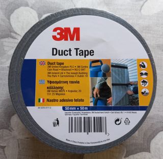 Nastro Adesivo Telato resistente 50 mt x5 NERO