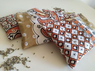 Sachetto di lavanda biologica fatto a mano