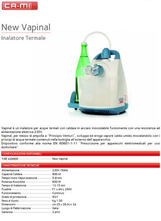 VAPINAL intalatore termale