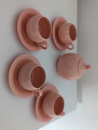 zuccheriera e 4 tazzine 