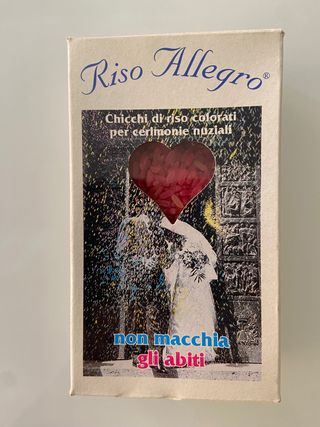 Riso Rosa per cerimonia nuziale matrimonio