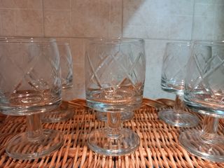 6 calici h 12cm   6euro 