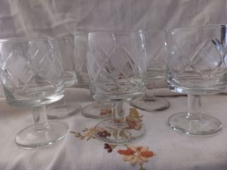 6 calici. h 13cm     6euro 