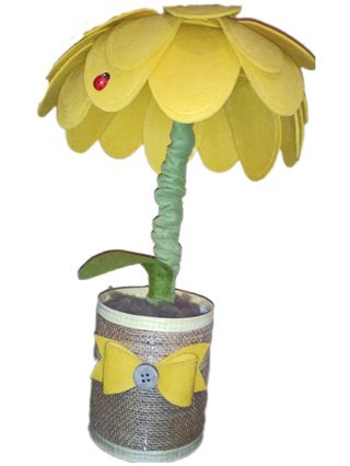 Girasole Realizzato a Mano