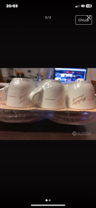 Set tazzine da caffè bar 