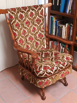 Poltroncina vintage basculabile