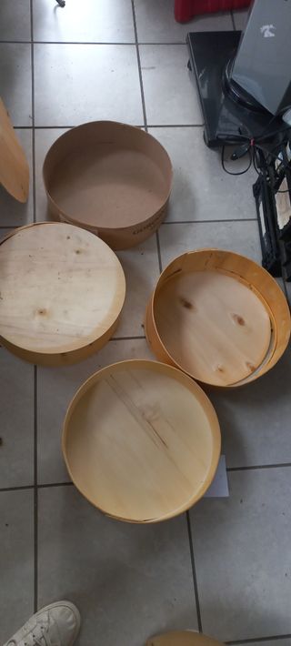 vendo anelli in legno da fare lavoretti euro 4 cad