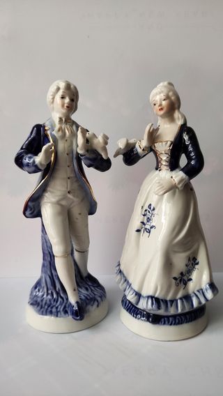 Coppia statuine Capodimonte