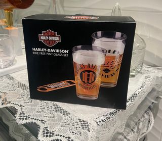 Set bicchieri da birra Harley Davidson