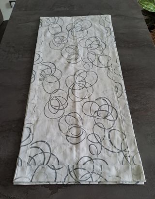 2 teli per finestre tessuto in cotone 