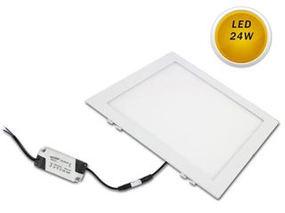 Pannello led slim incasso 25w quadrato 6500k